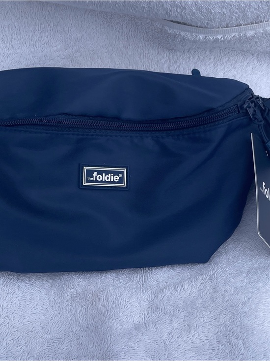 The Foldie | Bags | The Foldie Navy Foldable Crossbody Bag | Poshmark